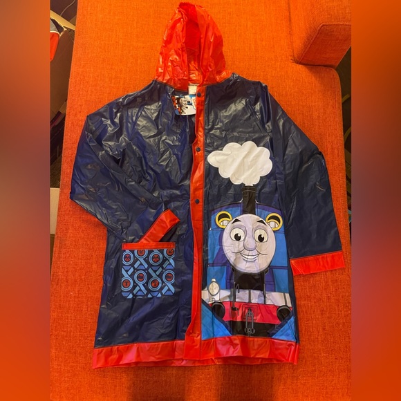 Thomas & Friends | Jackets & Coats | Nwt Thomas Friends Raincoat Hood ...